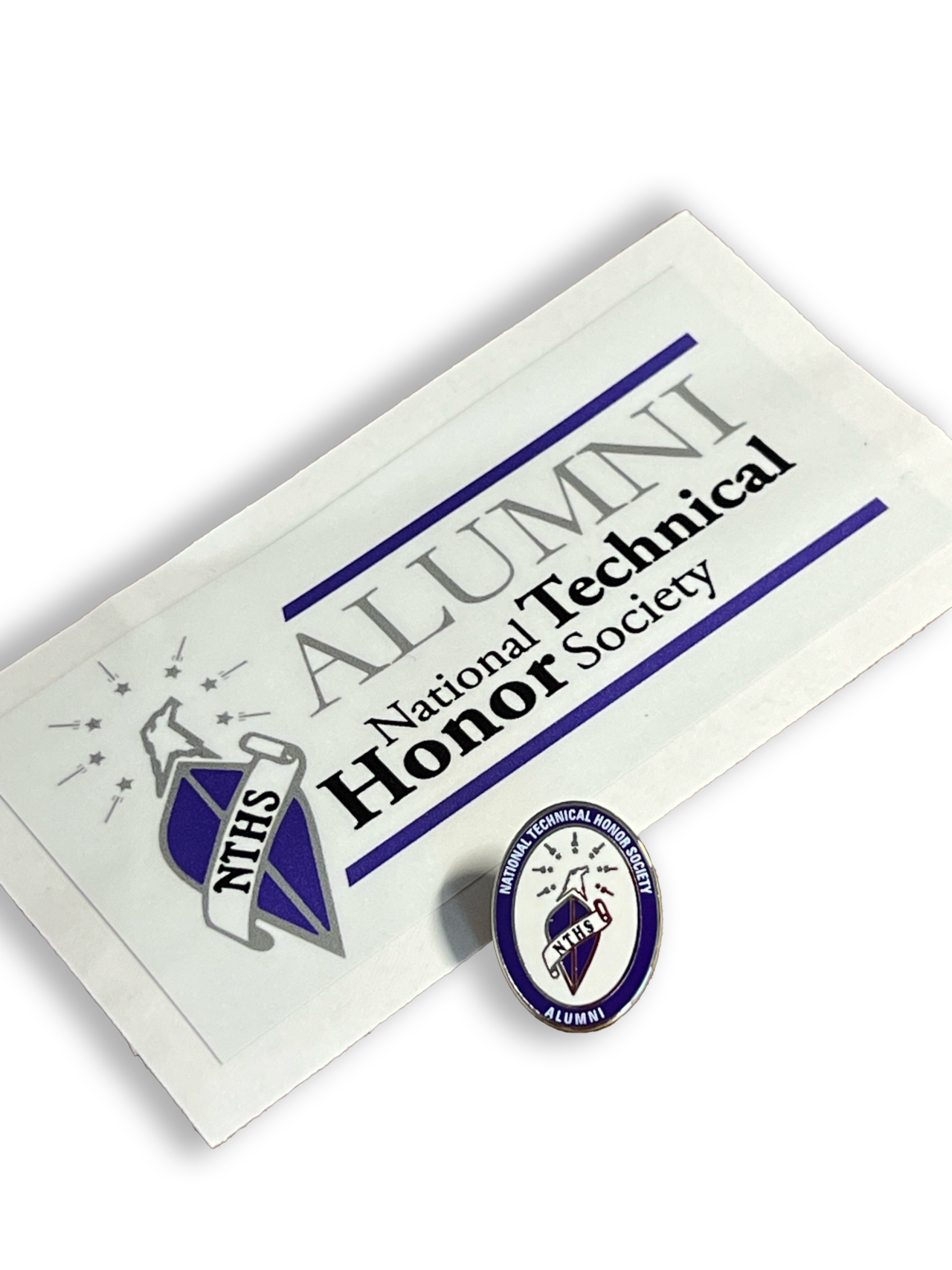 Alumni Pin and Decal Set - NTHS