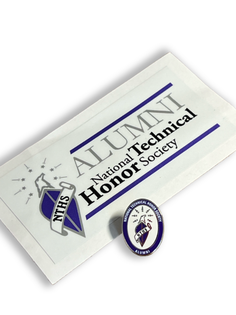 Alumni Pin and Decal Set - NTHS
